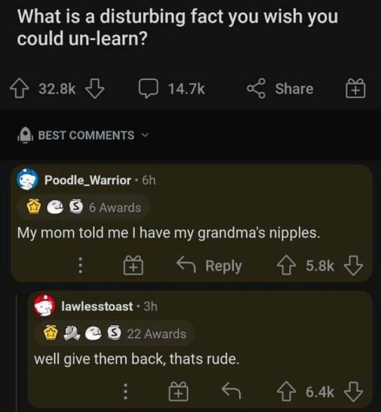 Some Comments Should Be Left Inside Your Head (30 Cursed Comments)