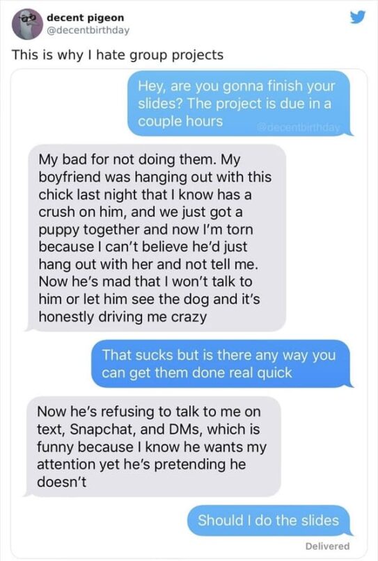 40 Group Project Memes You'll Appreciate If You've Ever Been Let Down ...