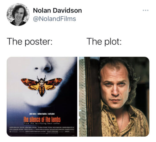 "The Poster, The Plot" Memes Explain The Movie In One Tweet (19 Pics)