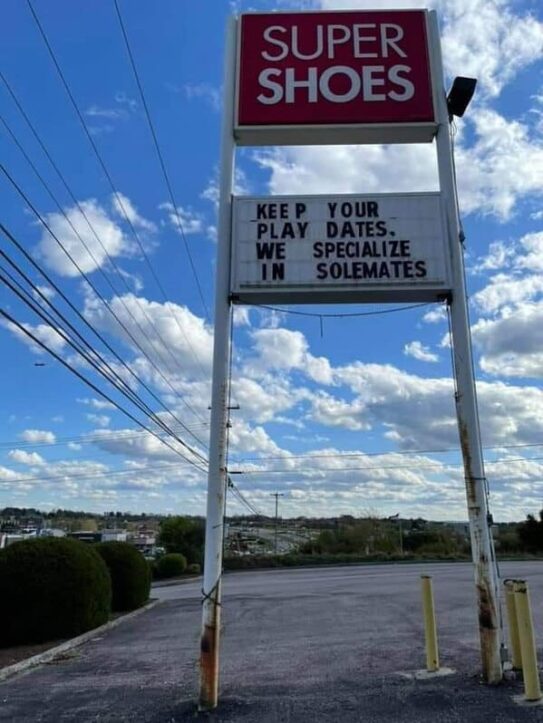 Local Businesses Engage In A 'Sign War' And Hilarity Ensues (20 Pics)