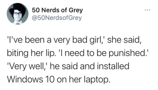 “50 Nerds Of Grey” Twitter Will Make Tech Dorks Laugh Just As Hard As ...