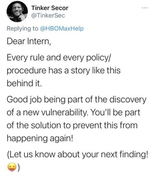 An Intern's Mistake At HBO Max Is Called Out, And Twitter Responds With ...