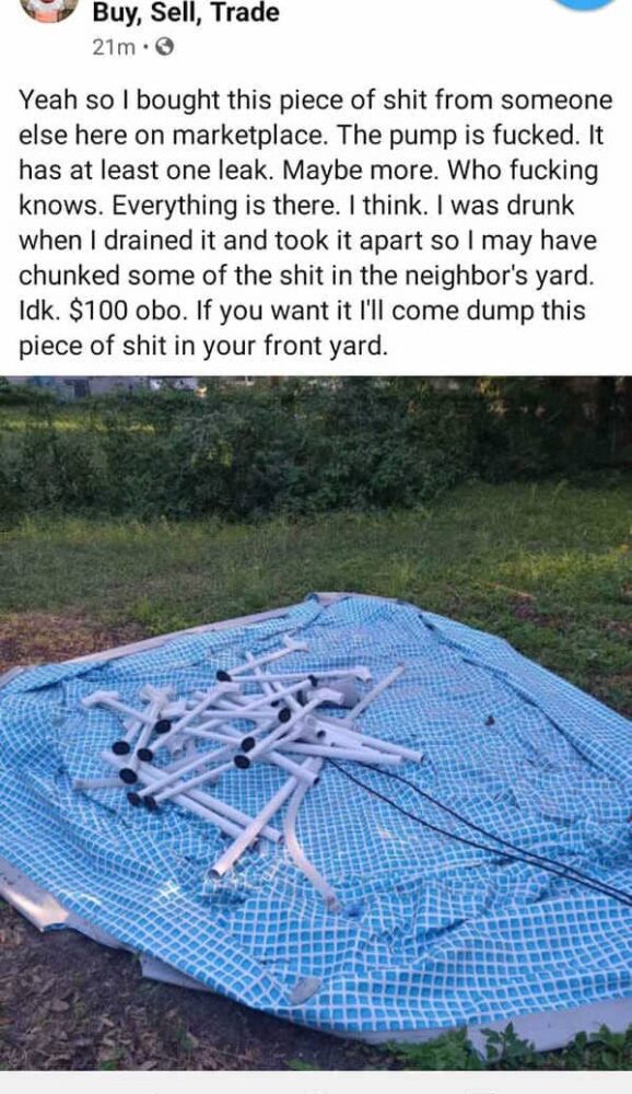 People Will Try To Sell Anything On Facebook Marketplace (30 Pics)