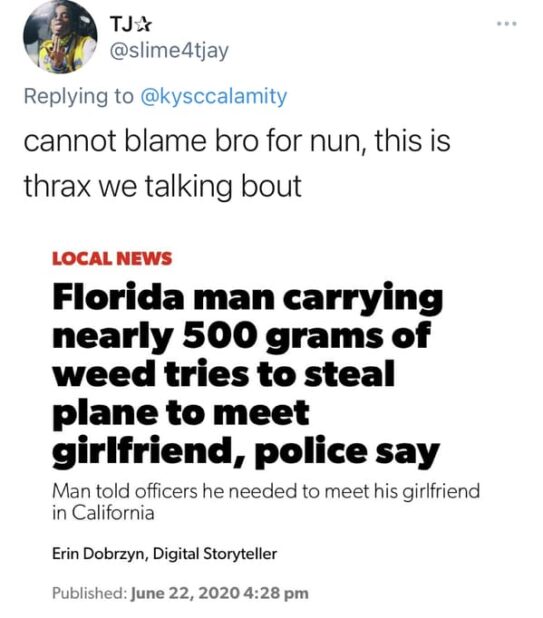 Viral Twitter Thread Has People Doing The "Florida Man Birthday ...