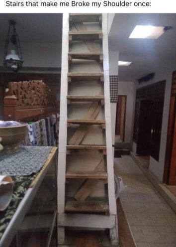 Stairs Shouldn't Have A Difficulty Ranking This High (25 Needlessly ...