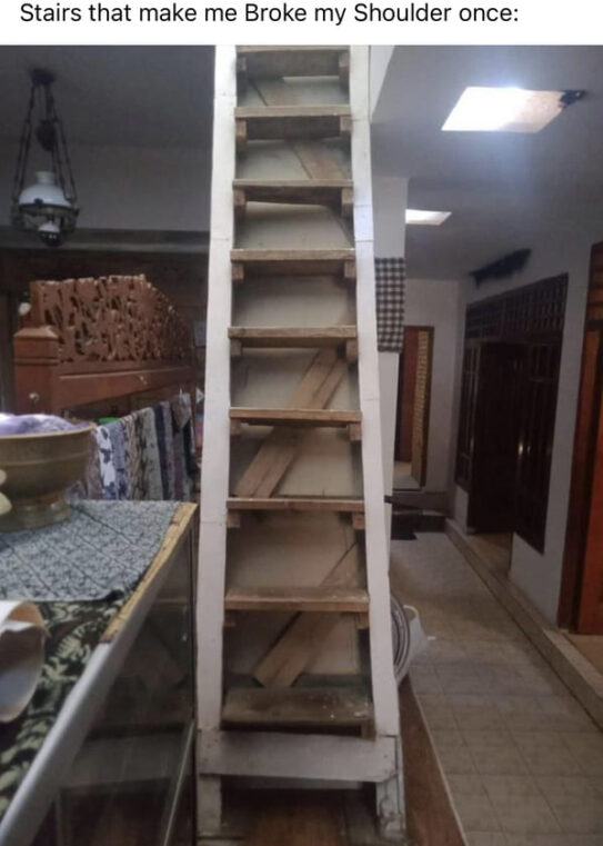 Stairs Shouldn't Have A Difficulty Ranking This High (25 Needlessly ...