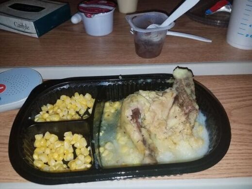 Patients Are Sharing The Worst Hospital Food They've Been Served (65 Pics)
