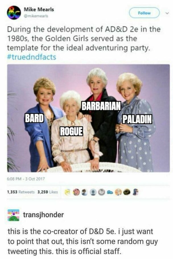 Funny Dungeons & Dragons Memes According To A Guy Who Actually Plays D ...