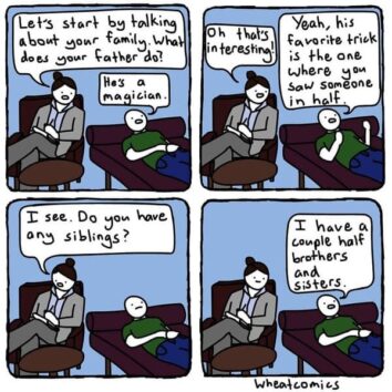 40+ Comics With Silly Jokes And Unexpected Twists From Wheat Comics