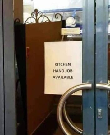 Funny Help Wanted Signs Worth A Look Regardless Of Your Employment (18 ...