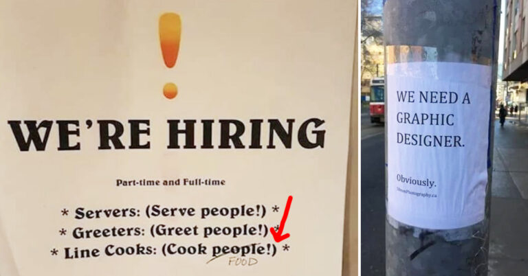 Funny Help Wanted Signs Worth A Look Regardless Of Your Employment (18 ...
