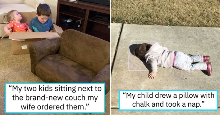 44 Parents Who Hilariously Caught Their Children Using "Kid Logic"