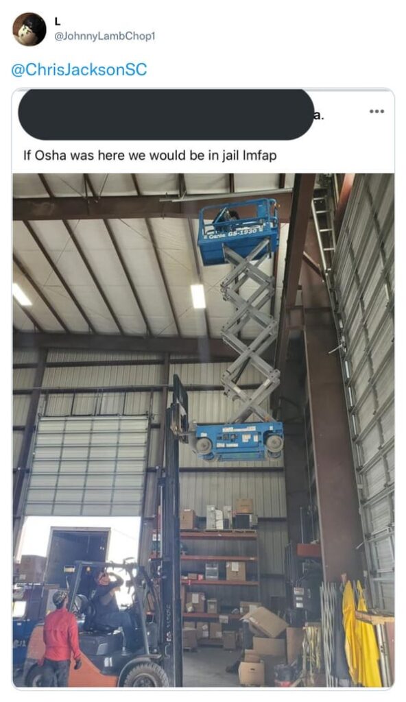 Twitter Hilariously Reacts To An OSHA Violating Swimming Pool Crane (22 ...