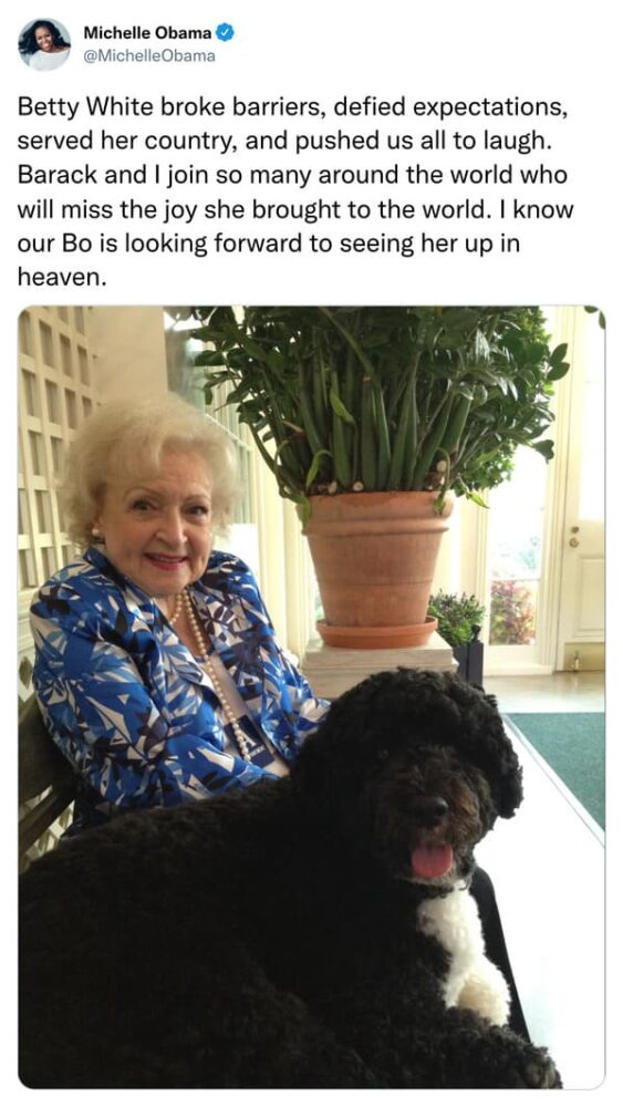 Twitter Users And Celebs Share Tributes To Betty White (30 Tweets)