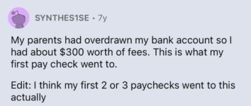 People Are Sharing How They Spent Their First Paycheck (21 Pics)