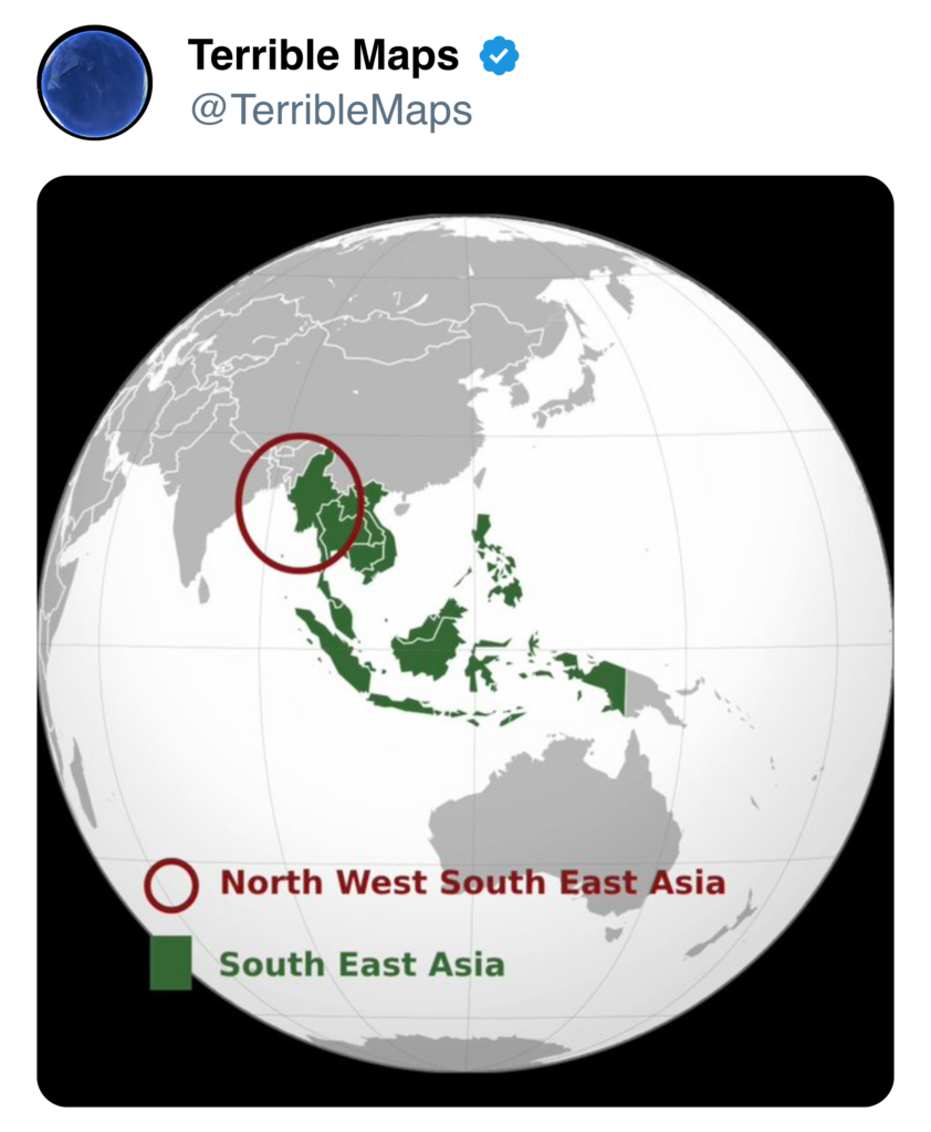 25 Terrible Maps That Aren't Good For Anything But Making Us Laugh