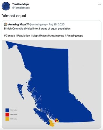 25 Terrible Maps That Aren't Good For Anything But Making Us Laugh