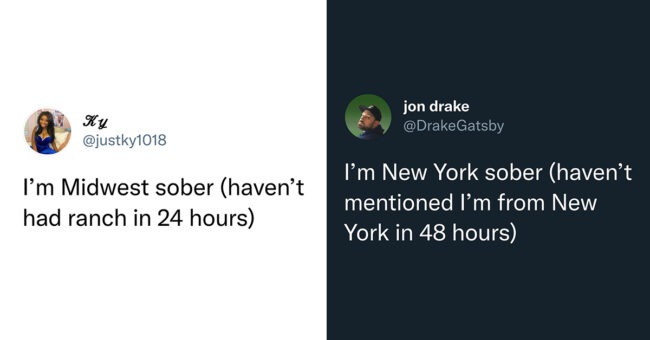 According To Twitter, There Are Many Different Types Of "Sober" (25 Tweets)