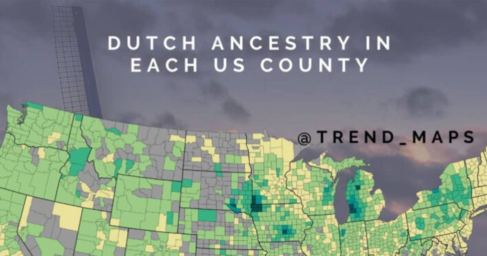 This Account Makes Maps That Show Fascinating Trends From Around The ...