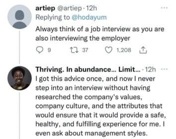Twitter Users Share Creative Ways To "Interview The Company" During A ...