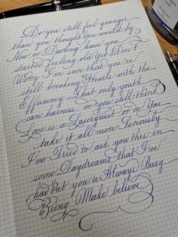 People Are Sharing Examples Of Perfect Penmanship And It's So ...