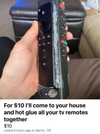 Well That's One Way To Make Sure You'll Never Lose The Remote (19 Pics)