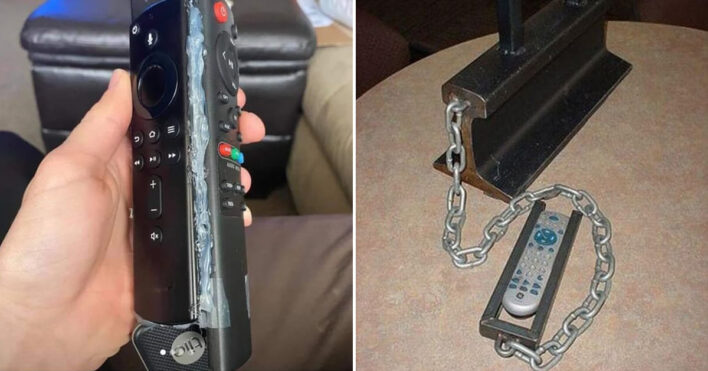 Well That's One Way To Make Sure You'll Never Lose The Remote (19 Pics)