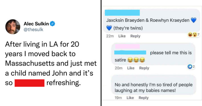 45 Funny "Unique" Baby Names Getting Roasted By This Reddit Group ...