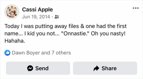 'That Name Is A Tragedeigh' — 40 Hilariously Unfortunate Names ...