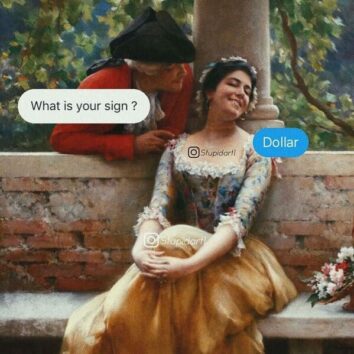 Artist Adds Funny And Profound Captions To Paintings (30 Pics)