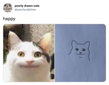 25 "Poorly Drawn Cats" That Are Somehow Better Than The Actual Picture