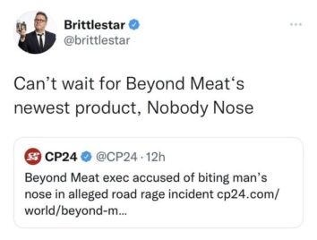 Beyond Meat Executive Becomes Latest Meme After Allegedly Biting A Man ...