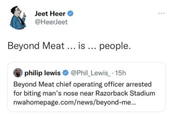 Beyond Meat Executive Becomes Latest Meme After Allegedly Biting A Man ...
