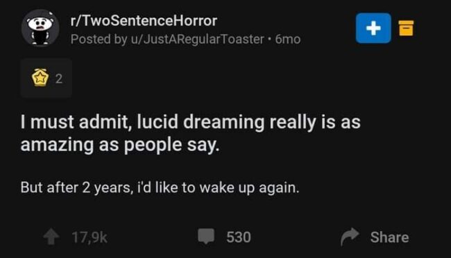 30 Creepy Two-Sentence Horror Stories Guaranteed To Give You The Heebee ...