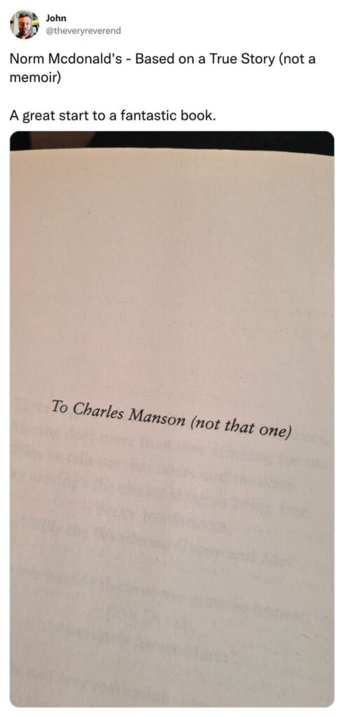 40 Hilariously Creative And (Somewhat) Wholesome Book Dedications Are ...