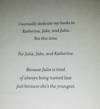 40 Hilariously Creative And (Somewhat) Wholesome Book Dedications Are ...