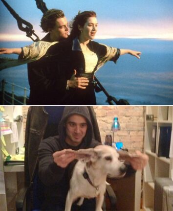 People Are Recreating Iconic Movie Scenes With Everyday Objects (24 Pics)