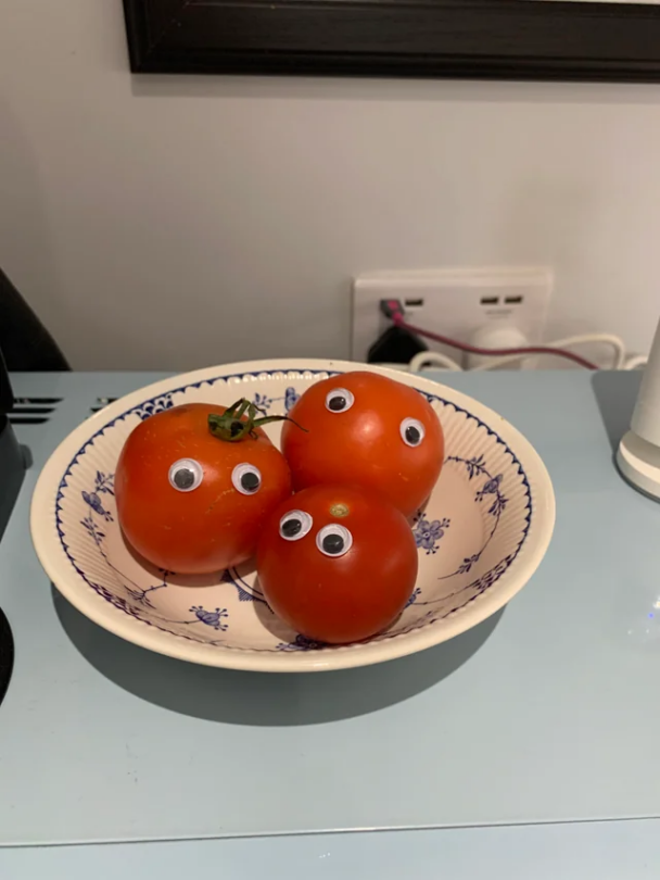 "Eyebombing" — 40 Hilarious Times People Brought Random Objects To Life ...