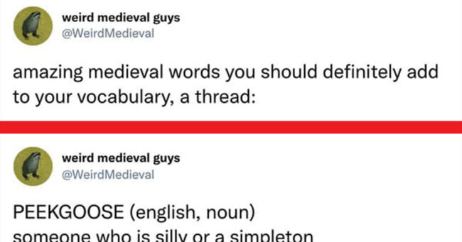 23 Medieval Words You Should Add To Your Vocabulary According To This ...