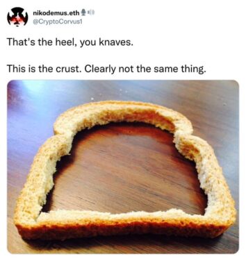 What Do You Call The End Piece Of Bread? — A Thread