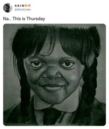 Twitter Is Roasting A Ridiculously Bad Wednesday Addams Tattoo