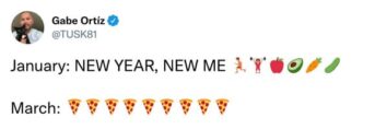 50 Funny Tweets About New Year's Resolutions And The Relatable Struggle ...