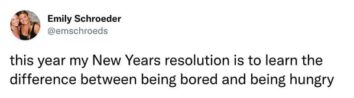 50 Funny Tweets About New Year's Resolutions And The Relatable Struggle ...