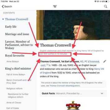 If You're Going To Vandalize Wikipedia, Do What They Did, Make it Funny ...