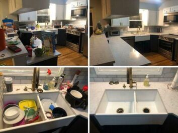 30 Satisfying Before And After Cleaning Transformations