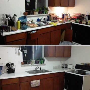 30 Satisfying Before And After Cleaning Transformations