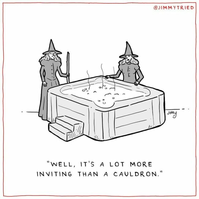 This Artist Uses Only One Panel To Land Funny Jokes (35 Comics)