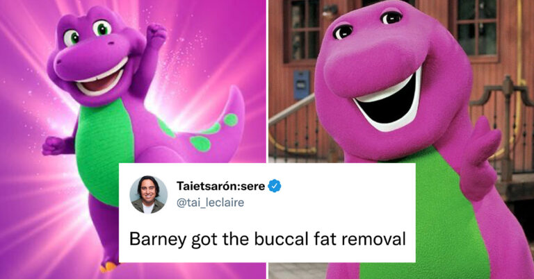 "Not My Barney": Twitter Reacts To Animated Reboot Of Barney (19 Tweets)