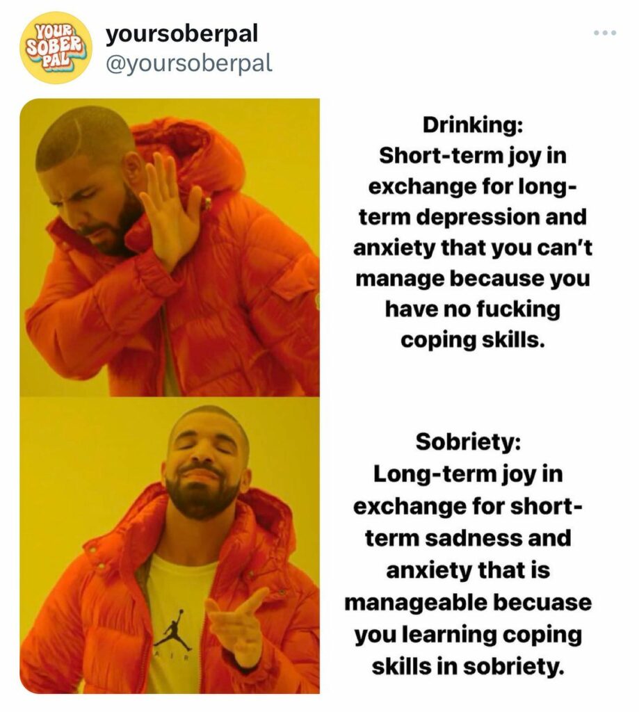 40 Funny Sober Memes For Everyone Who Made It Out Of The Darkness And ...
