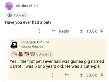 Keanu Reeves' Reddit AMA Charms The Internet With His Wholesome ...